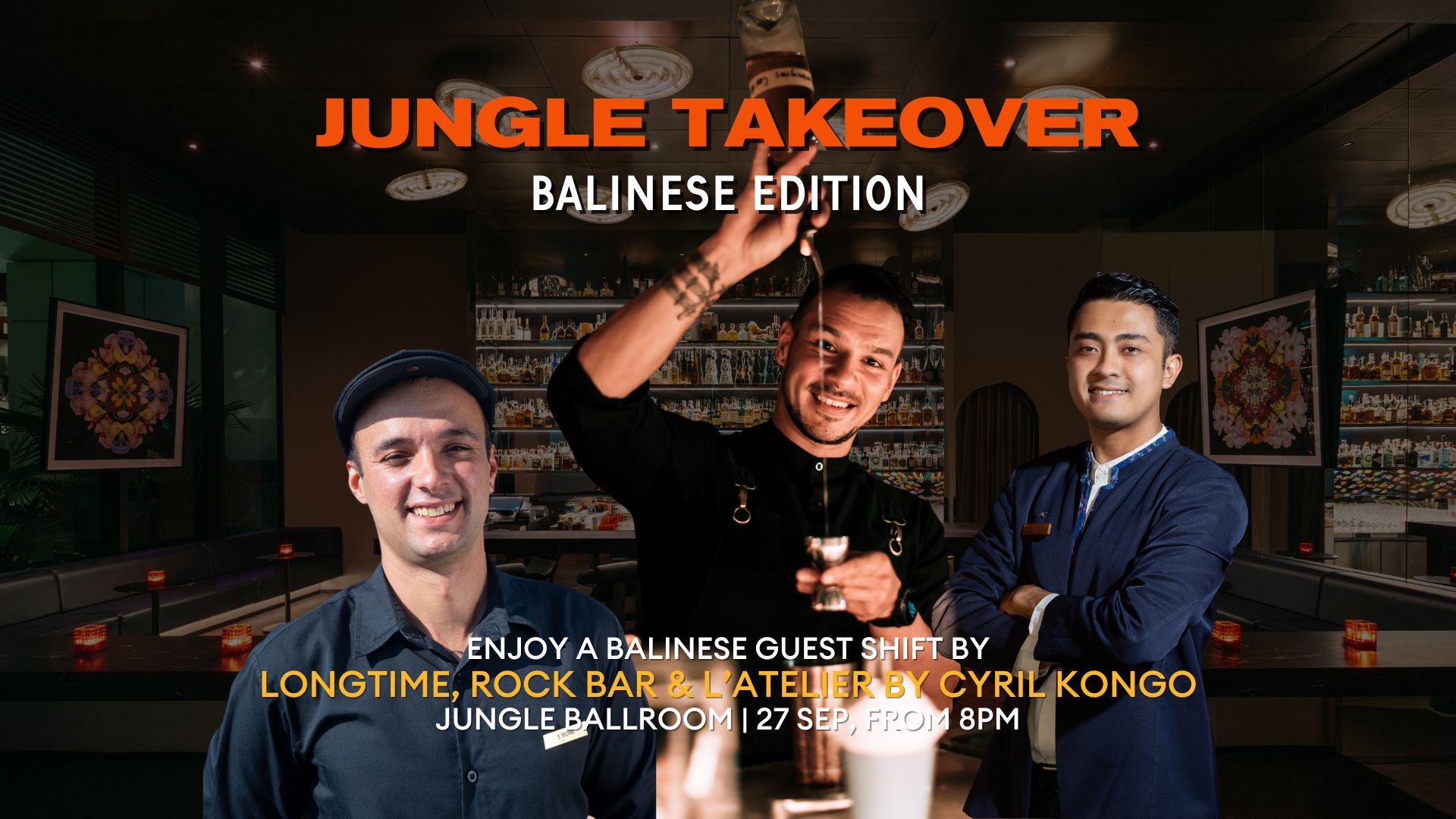 Jungle Ballroom | Tropical Mixology | Mondrian Singapore Duxton